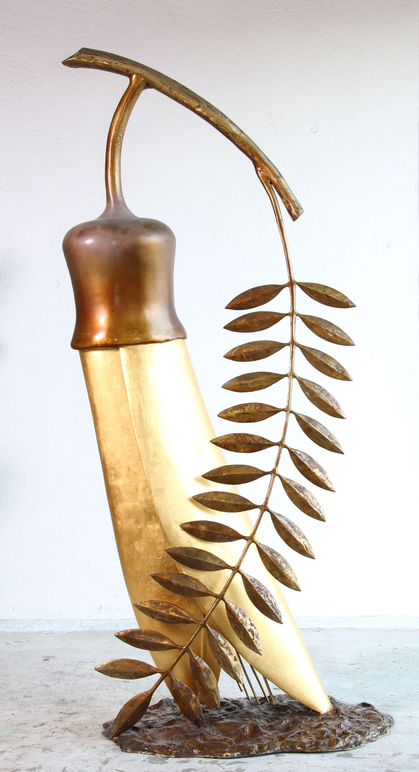 The Gold of the Kōwhai study 1 (2014) | Paul Dibble