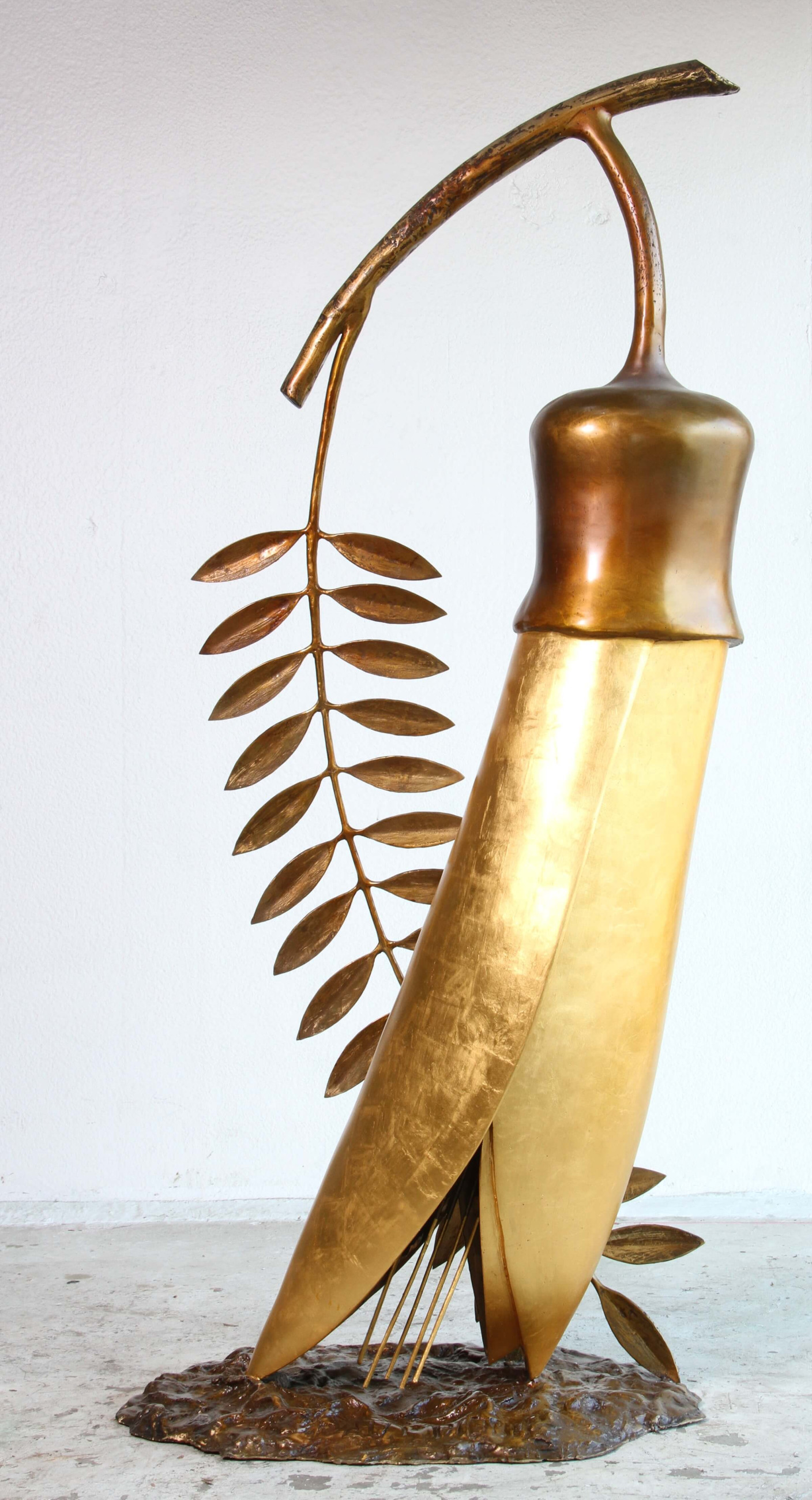 The Gold of the Kōwhai study 1 (2014) | Paul Dibble