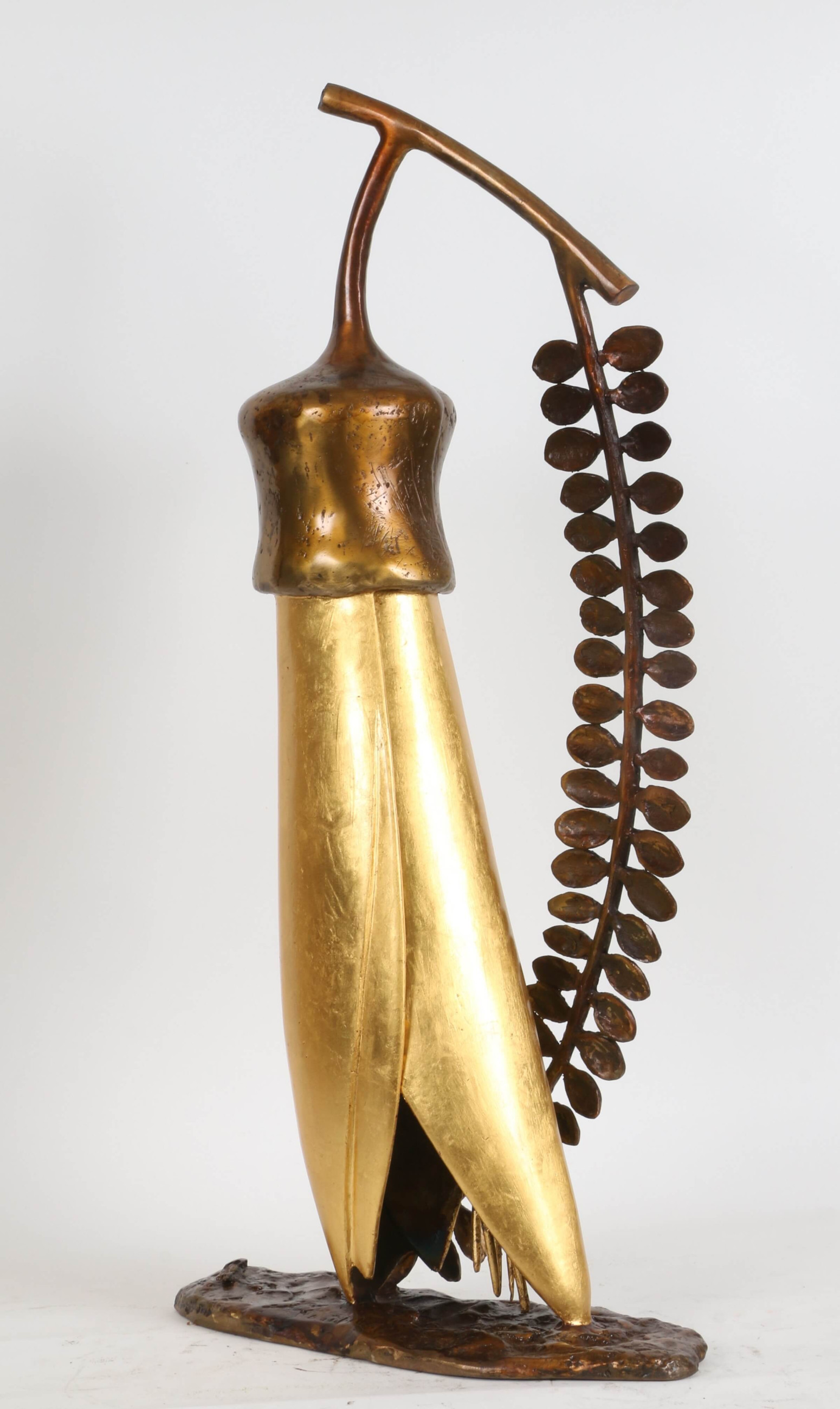 The Gold of the Kōwhai model 1 (2015) | Paul Dibble